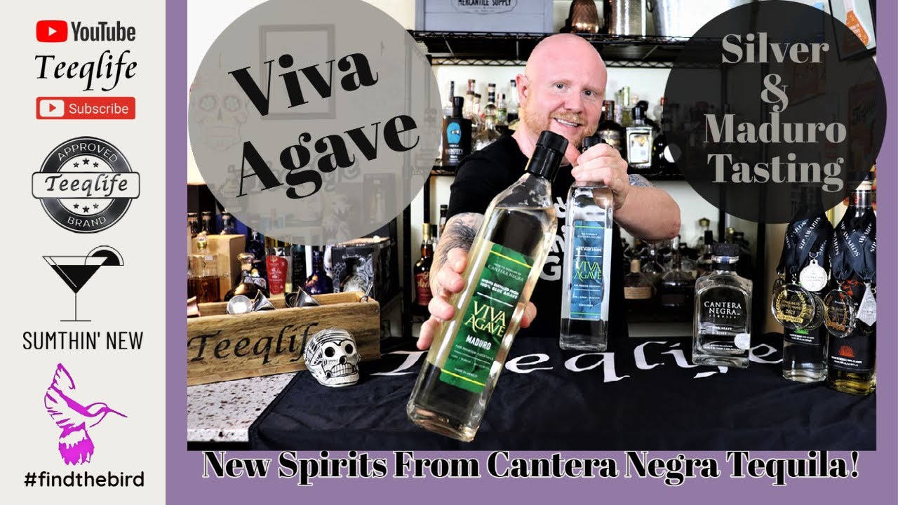 Cantera Negra Viva Agave (Silver & Maduro Tasting) Made For Premium ...