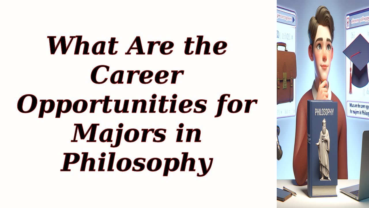 What Are the Career Opportunities for Majors in Philosophy - YouTube