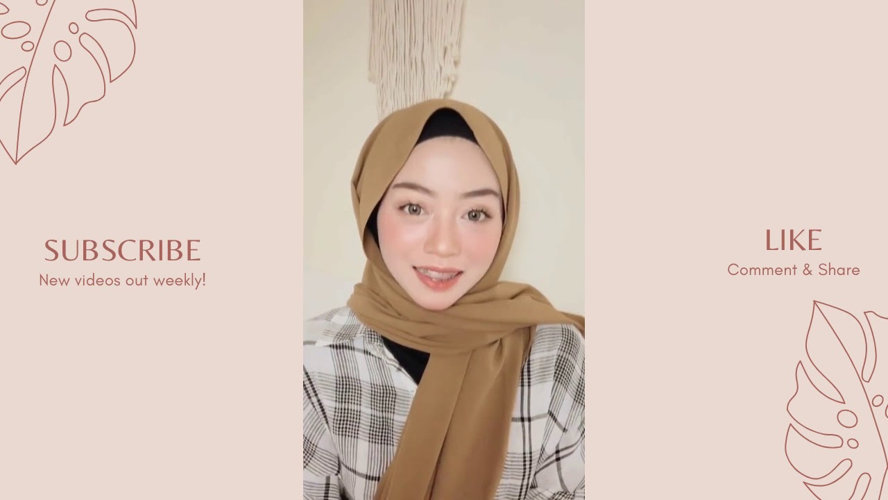 DAILY HIJAB ROUTINE + TUTORIAL by @meiraniap - YouTube