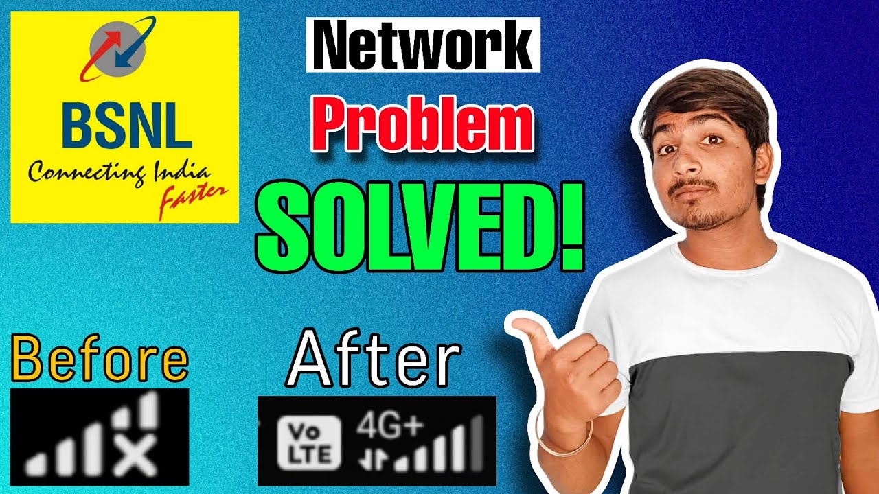 BSNL network problem | BSNL 4g not showing/ working | jio or Airtel to ...