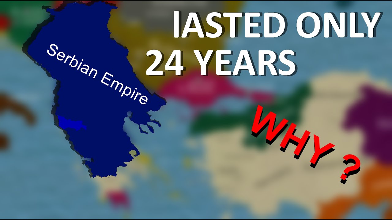 Why did the Serbian Empire collapse ? - YouTube