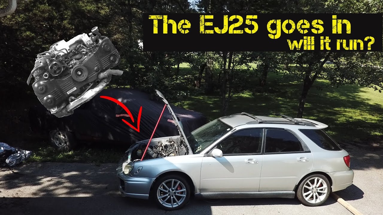 Bugeye Wagon EJ25 swap - YouTube