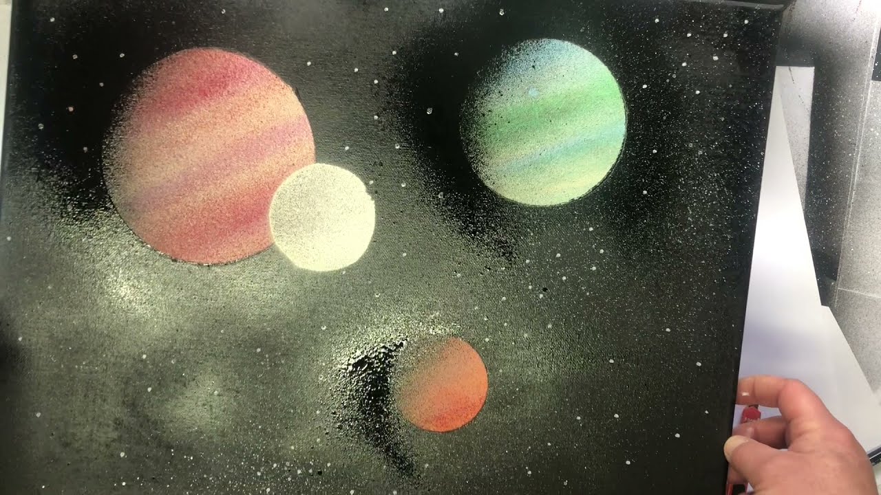 Simple Spray Paint Art Space
