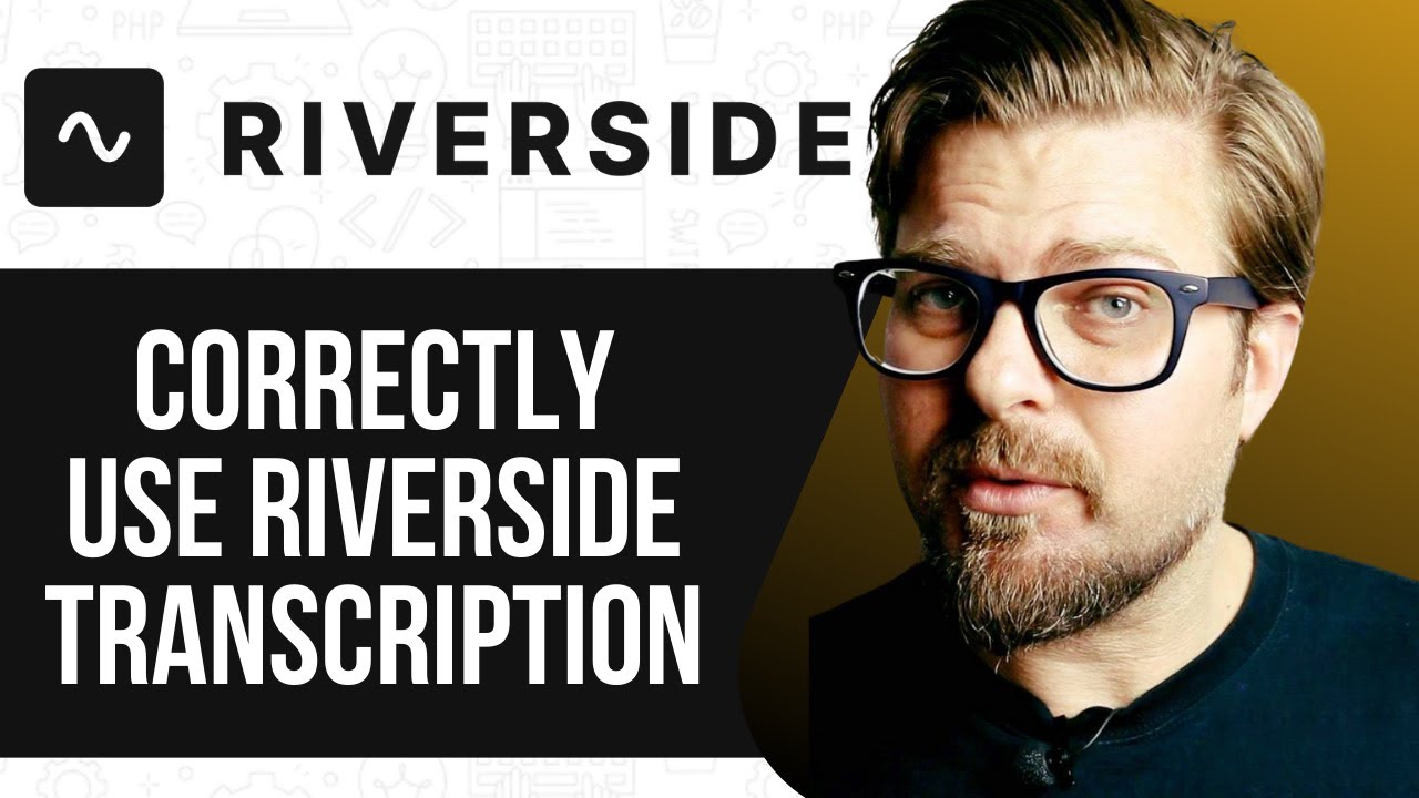 CORRECTLY USE RIVERSIDE TRANSCRIPTION (WORKING) 2025! - YouTube