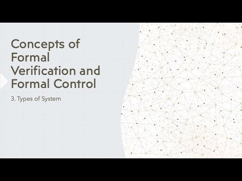 3. Types of Systems || Concepts from Formal Verification and Formal ...