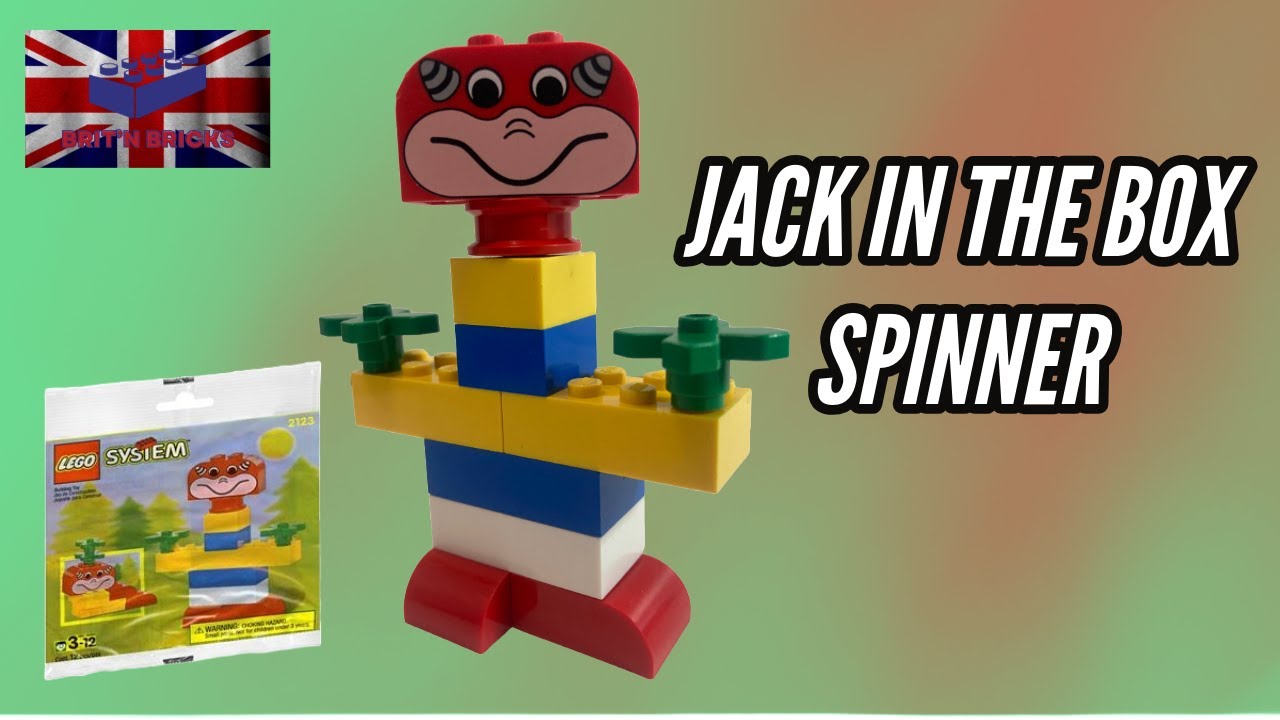 LEGO freestyle universal building set 2123 Spinner build & review - YouTube