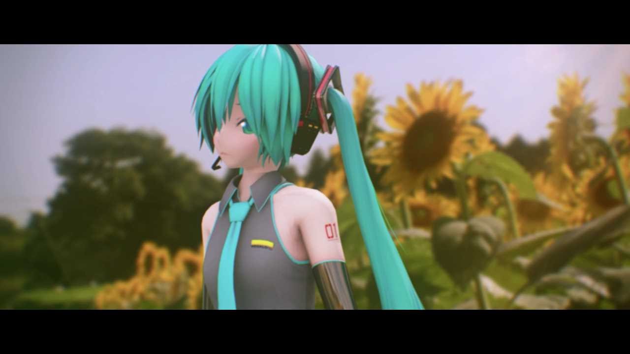 【VOCALOID-PV】 向日葵 2016ver. 【MMD実写合成】 - YouTube