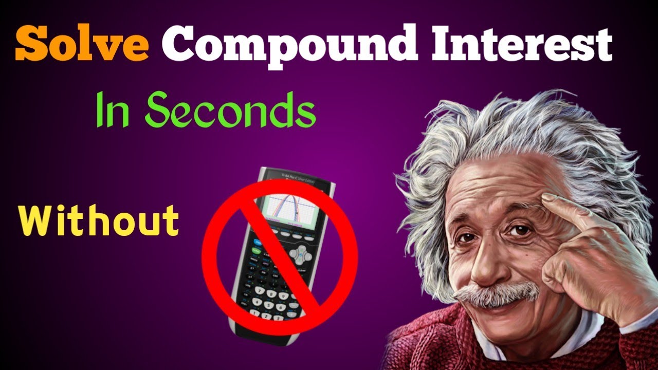 Solve Compound Interest problems without using calculator(In Seconds ...