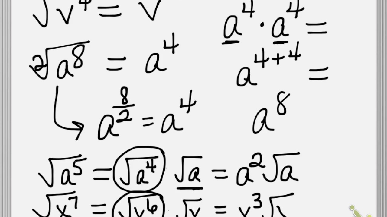 Multiplying Monomials with Radicals Video 2 of 4 - YouTube