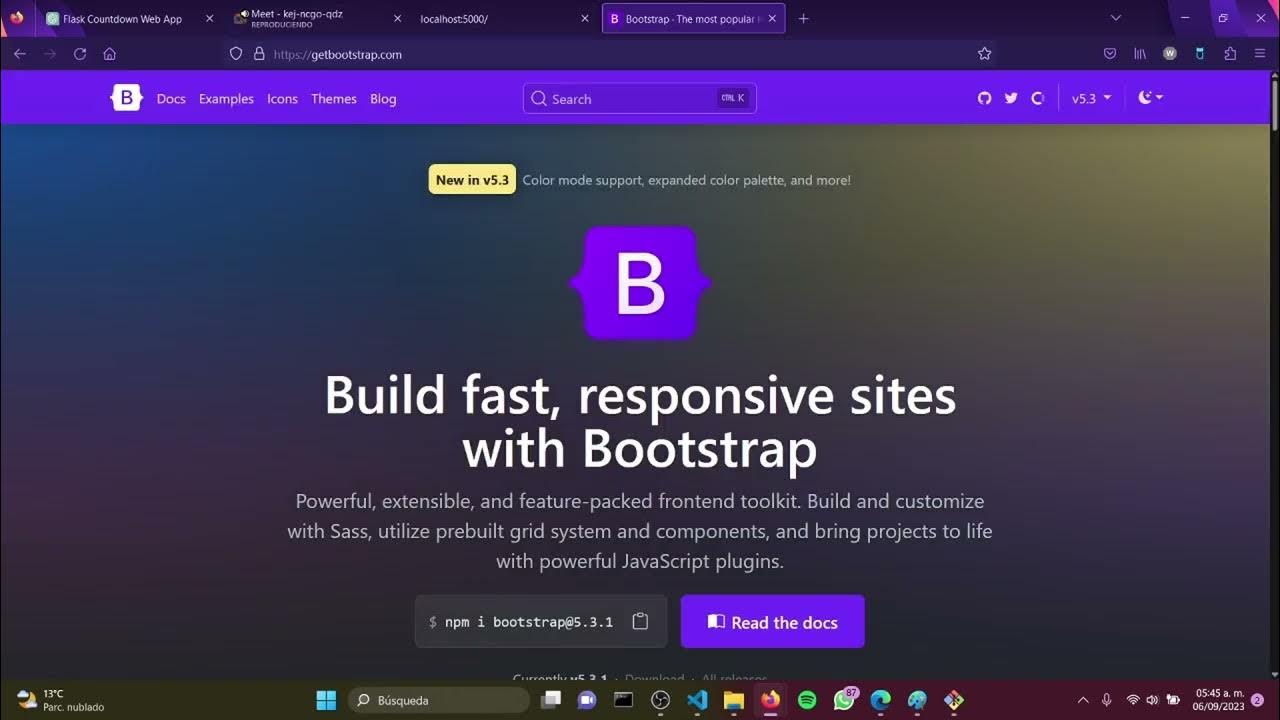 Python para Páginas Web (flask + bootstrap) - YouTube
