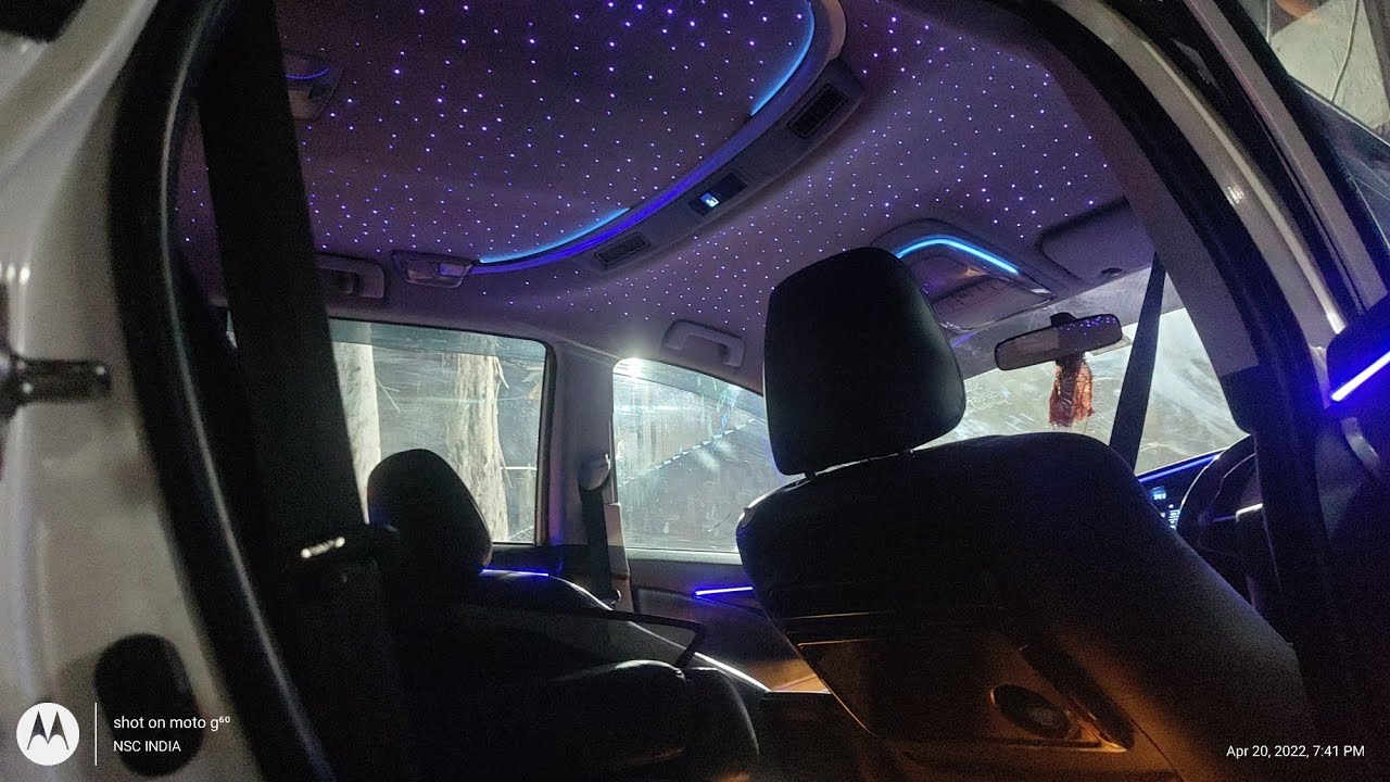 Innova Crysta Ambient lights and Star Lights - YouTube