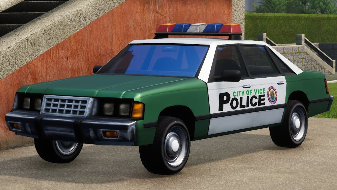 GTA Vice City Definitive - Police - YouTube