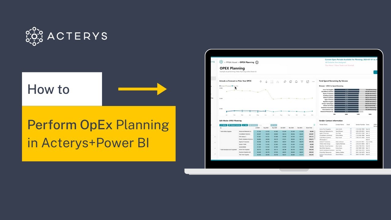 Centralized, Real-Time OpEx Planning in Power BI — No More Spreadsheets ...