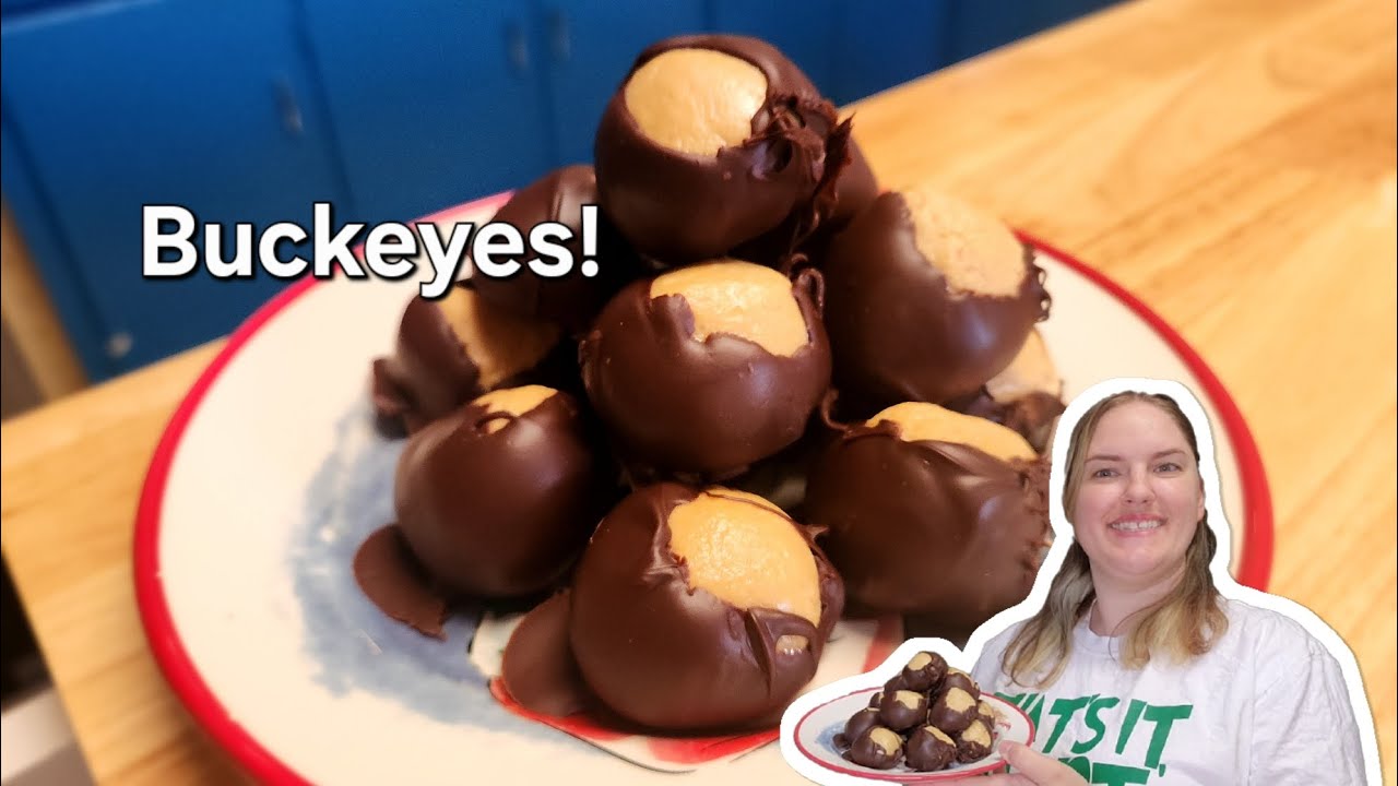 Buckeyes! | Day 13 of Bakemas! 🎅 - YouTube