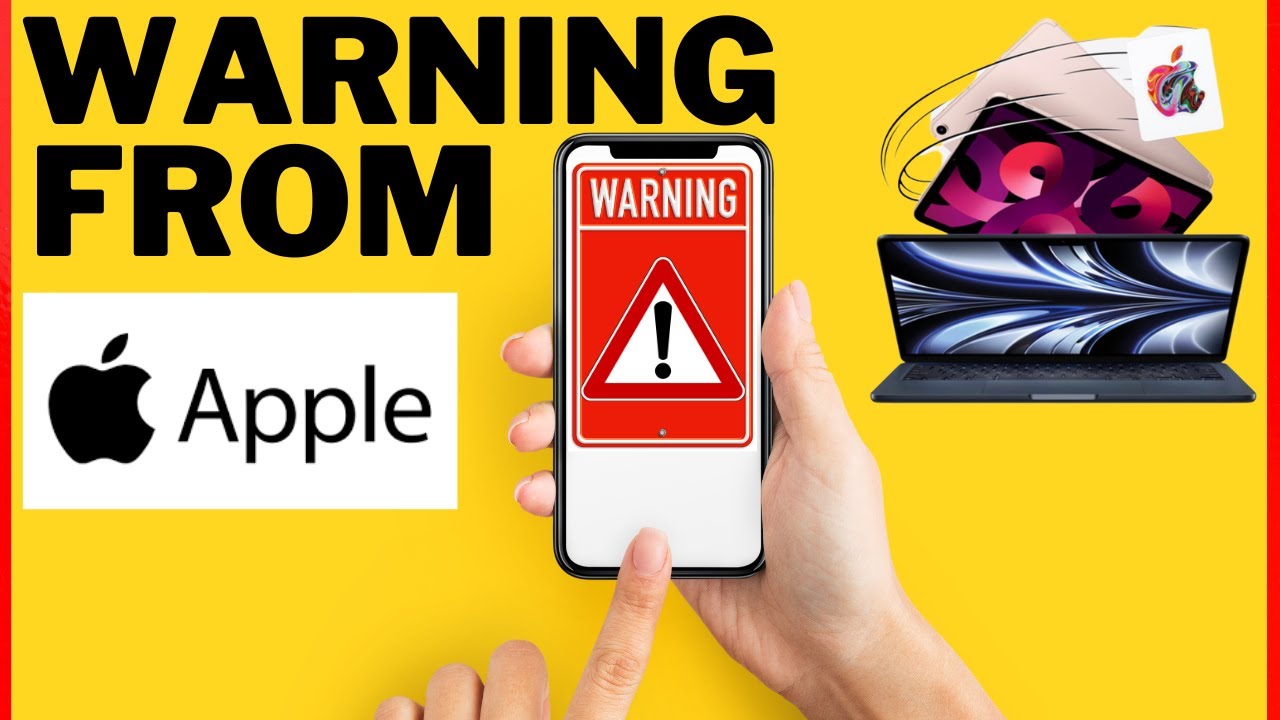 Apple WARNS SERIOUS Security Threat - Do This ASAP | SHTF News - YouTube