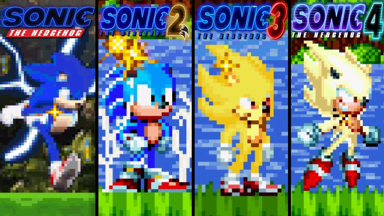 Evolution Of Super Sonic Movie Mania - YouTube