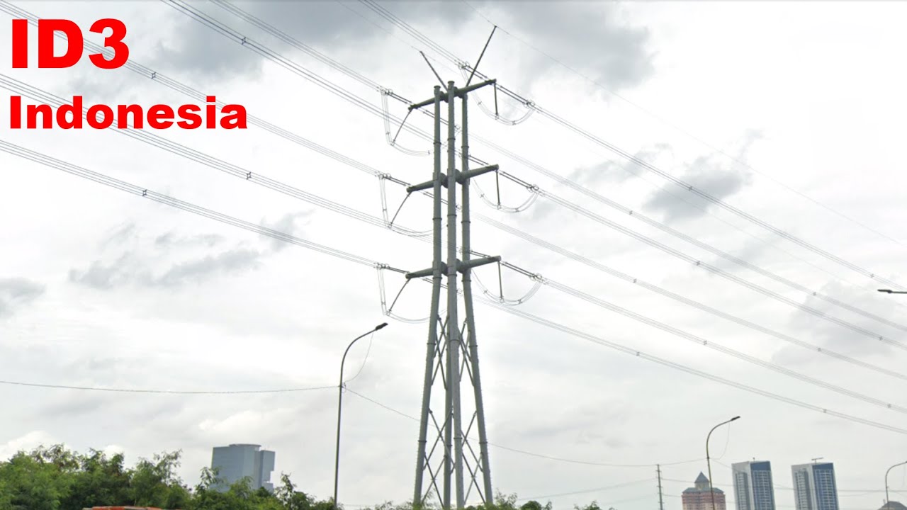 ID3 Power lines in Indonesia. (154) - YouTube