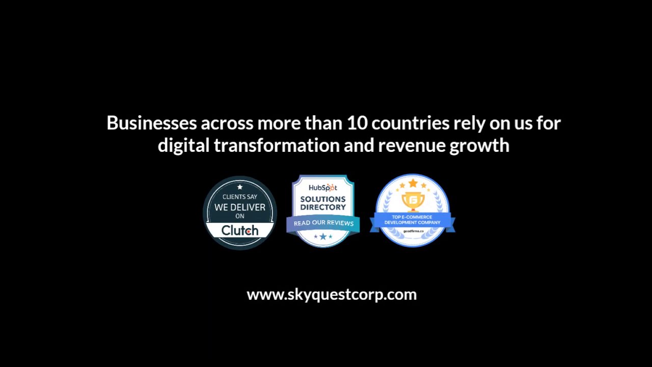 SkyQuest Showreel | Award-Winning Ecommerce Company - YouTube