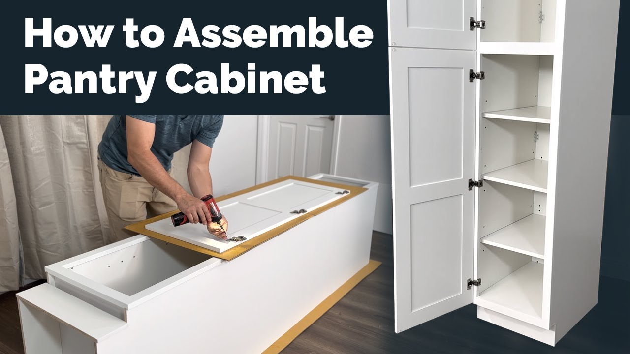 How to Assemble Pantry Cabinets | Step-by-Step DIY Tutorial - Simply ...