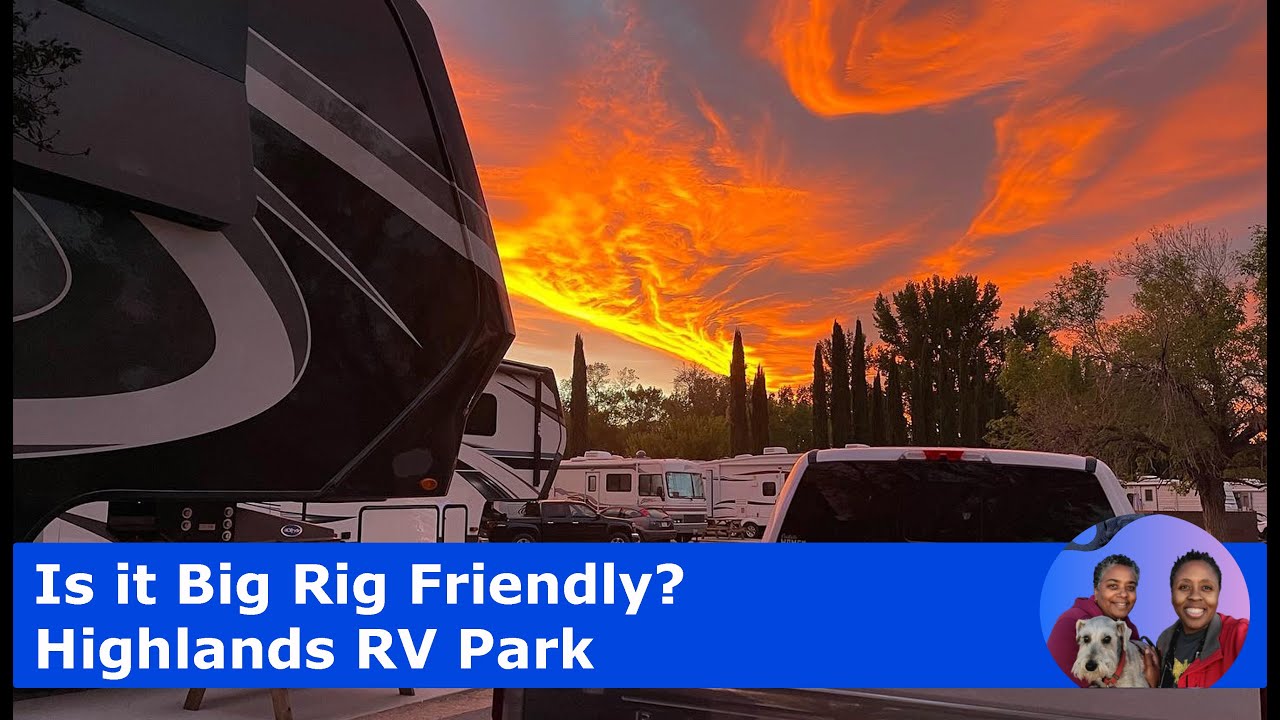 BIG RV Camping - Highlands RV Park, Bishop, CA ☀️ 🎣 (#fulltimervers ...