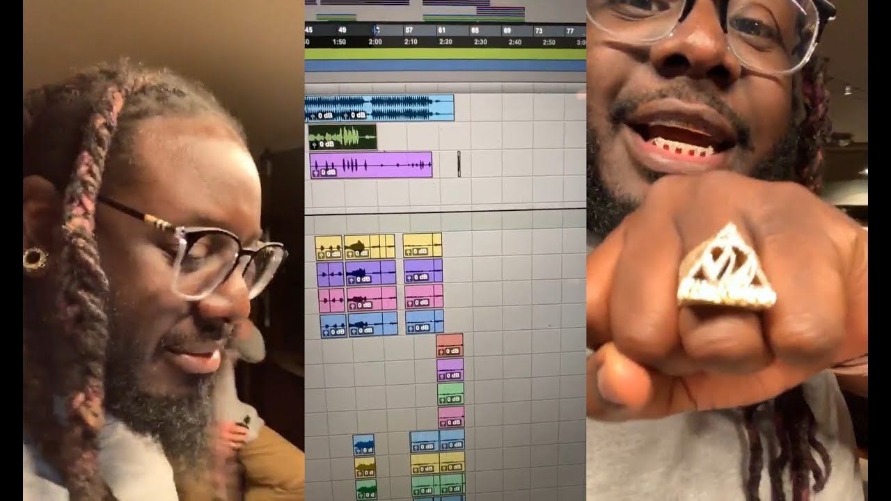 T-Pain Shows His Studio Session Making Music Live 6/9/19 - YouTube
