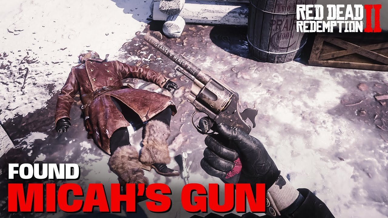 Found Micah's Gun in Red Dead Redemption 2 | Playing RDR2 in 2024 ...
