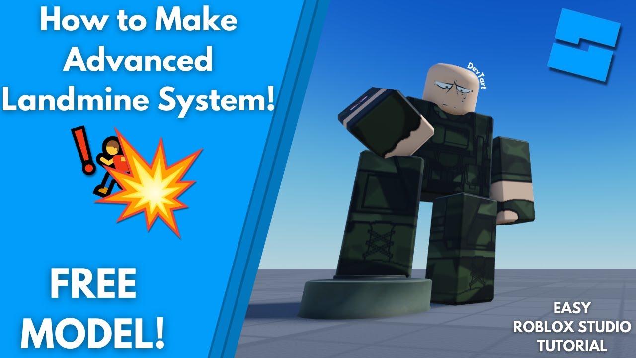 Advanced Landmine System! | Roblox Studio Tutorial - YouTube
