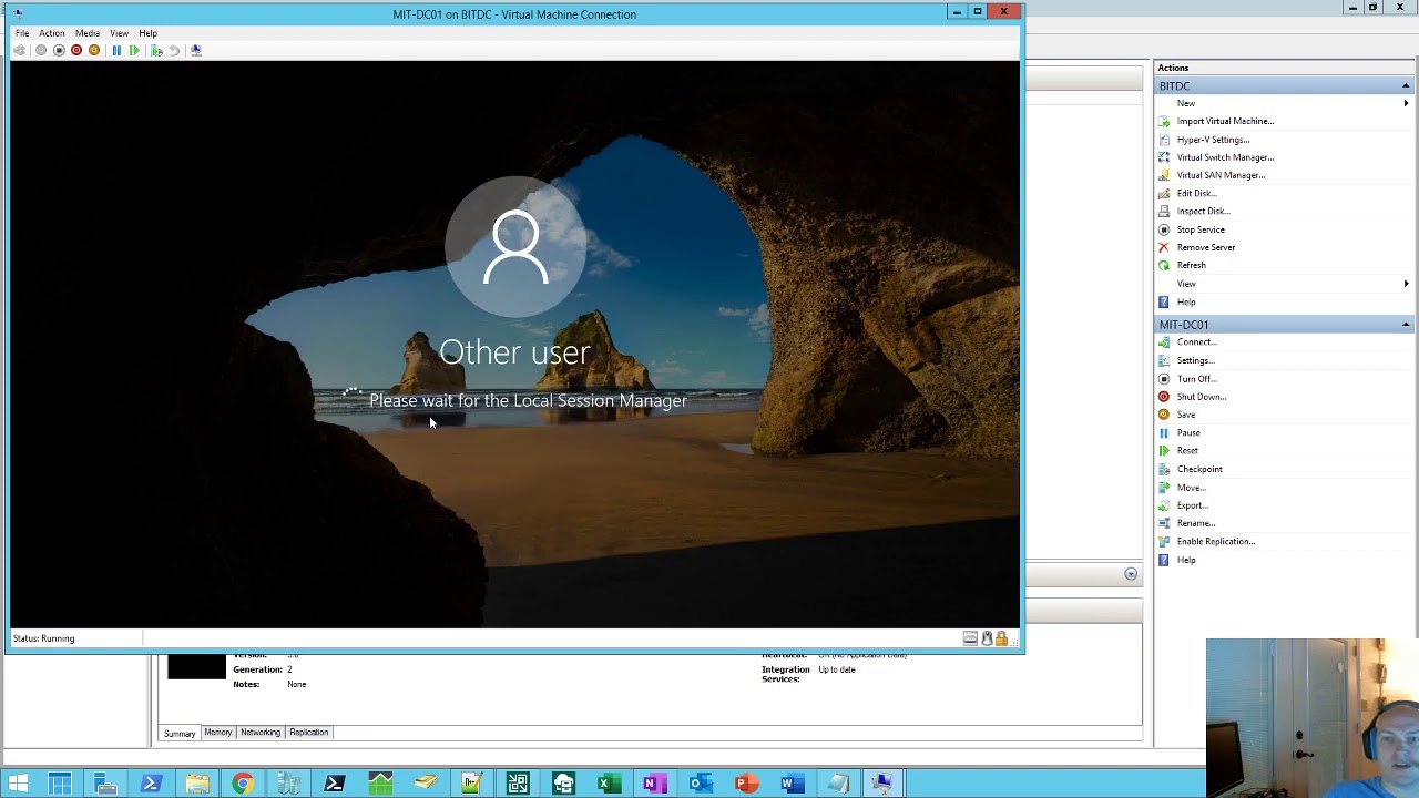 Windows Server 2019 Installing Windows Server Core and promoting to DC ...