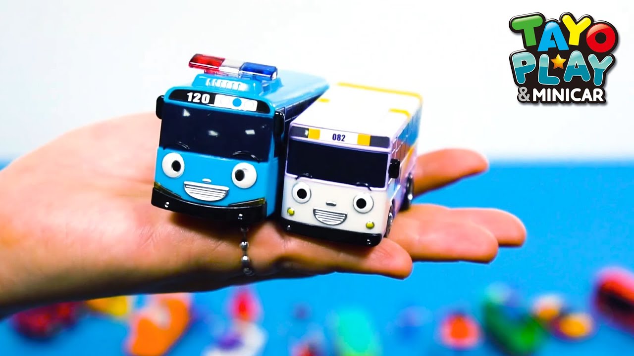 Tayo Toys Minicar Set l Tayo's special friends set 7 l Tayo Play ...