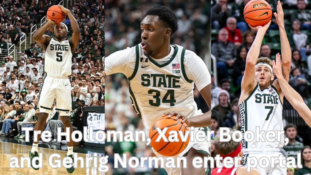 Tre Holloman, Xavier Booker, Gehrig Normand enter the transfer portal ...