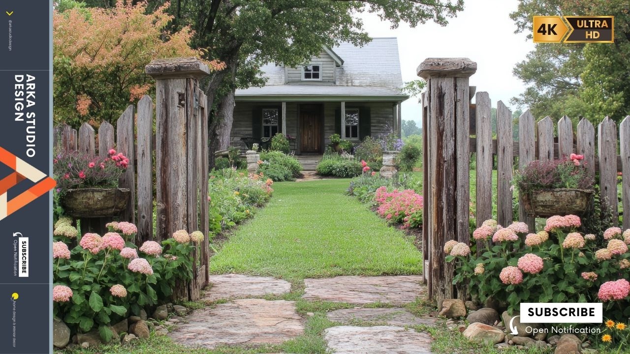 Fall Farmhouse Garden Gate Inspiration: Rustic Elegance for Your Home ...