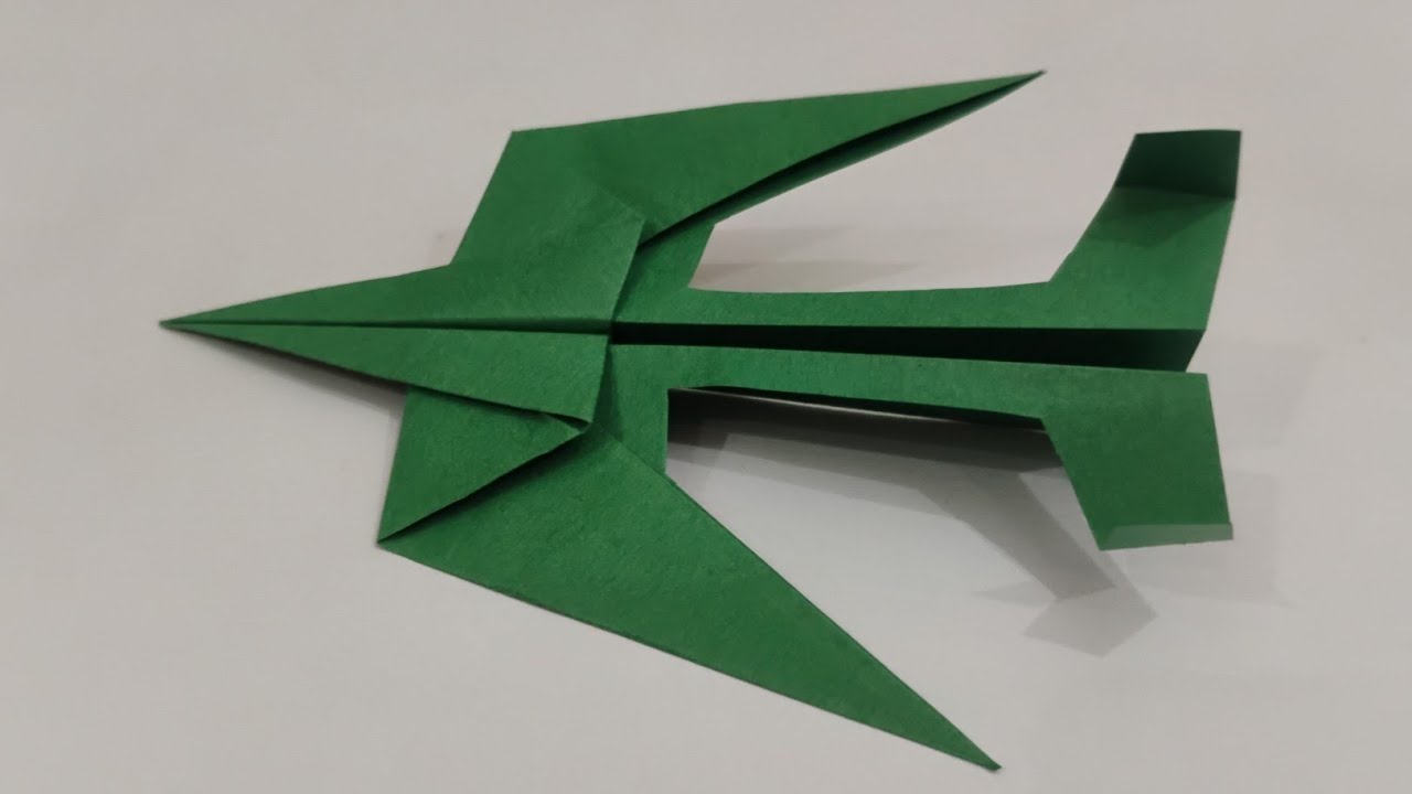How To Make Easy Paper Airplane That Fly Far and Fast | Paper Plane ...