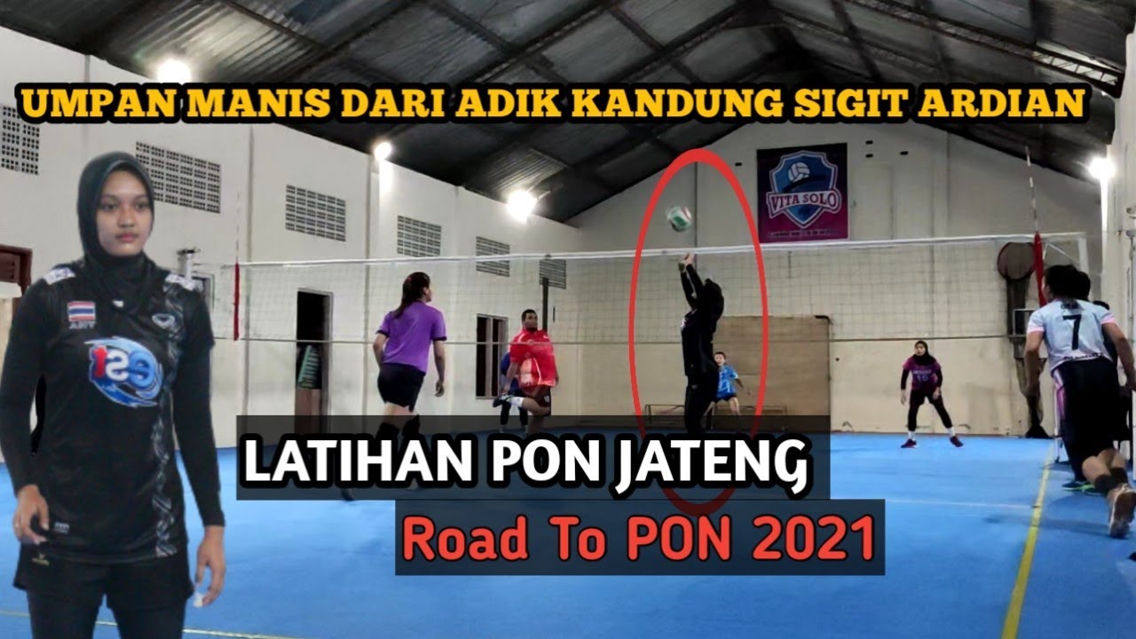 beginilah adik kandung sigit Ardian Saat menjalani TC bersama PON JAWA ...