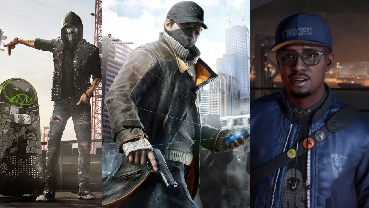 All playable characters in the Watch Dogs series - YouTube