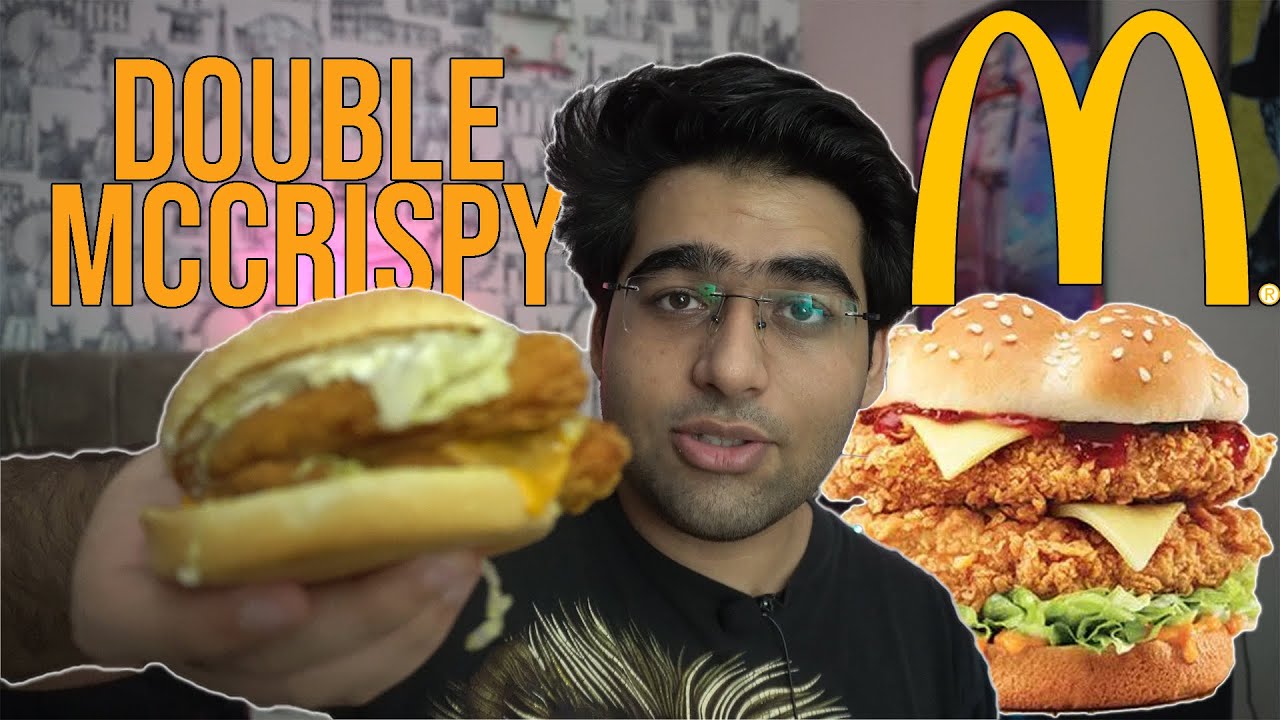 McDonald's DOUBLE MCCRISPY REVIEW! - YouTube