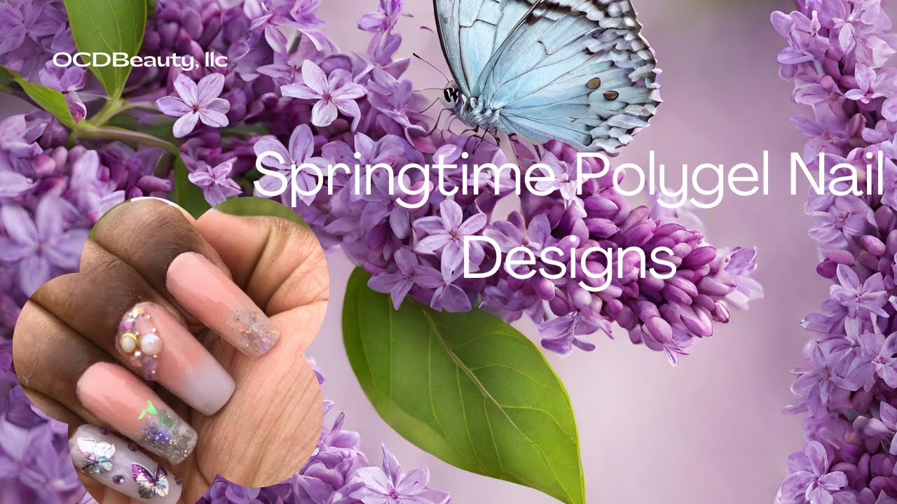 Polygel FAIL AGAIN! Spring Time Nail Designs| Beginner Friendly ...