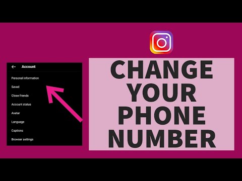 How To Change Your Phone Number On Instagram (2023) - YouTube