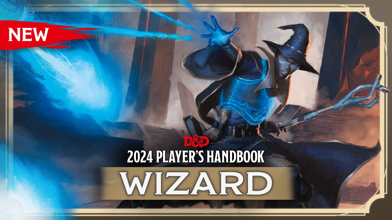 New Wizard Class | 2024 Player's Handbook | D&D - YouTube