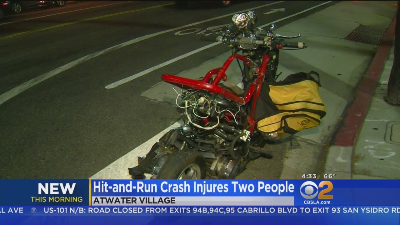 2 In Critical Condition After Mini Motorcycle Is Rear-Ended - YouTube