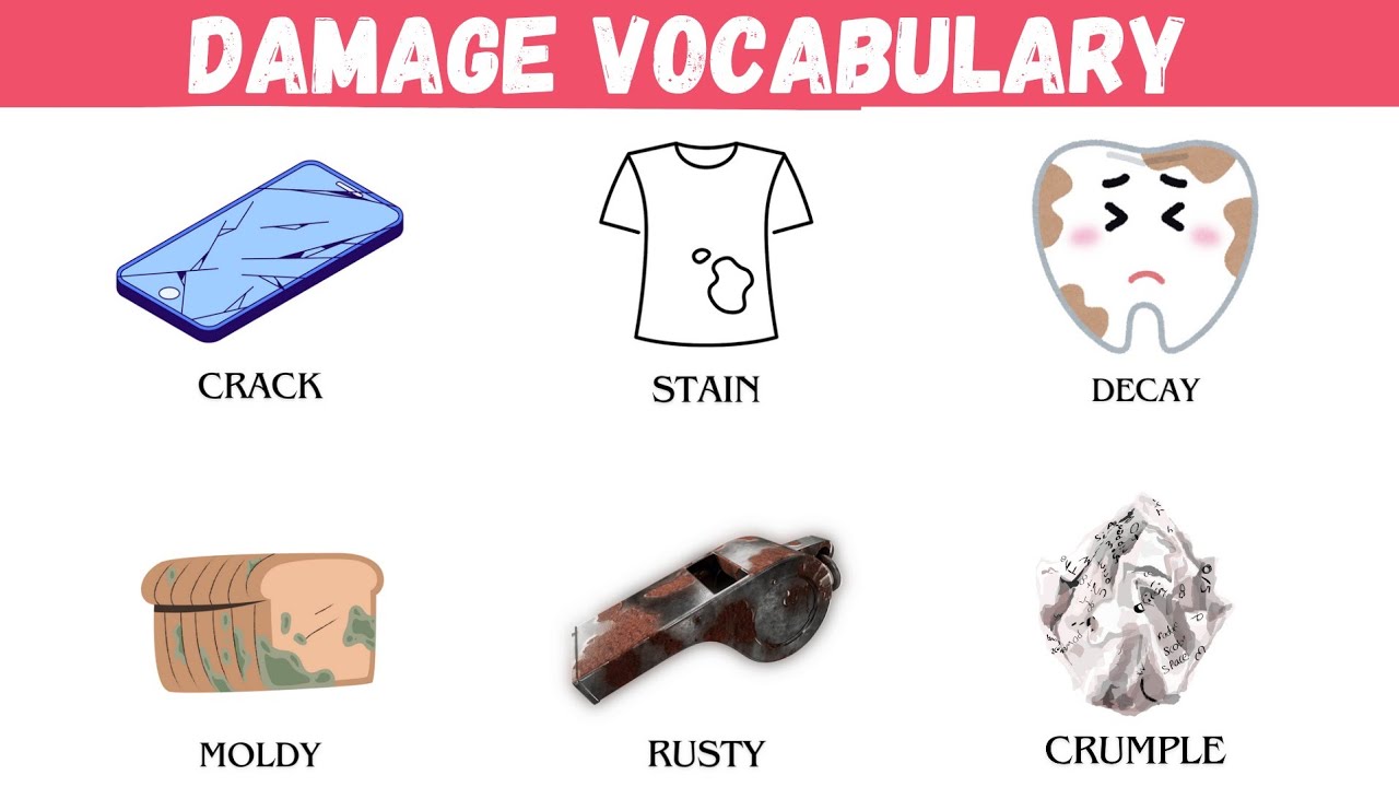 Vocabulary| Damage Vocabulary |Learn English Faster - YouTube