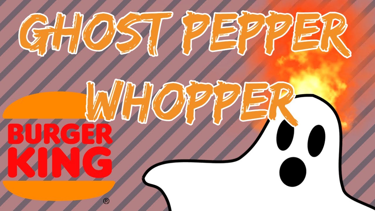 Burger King Ghost Pepper Whopper | A Spicy Food Review - YouTube