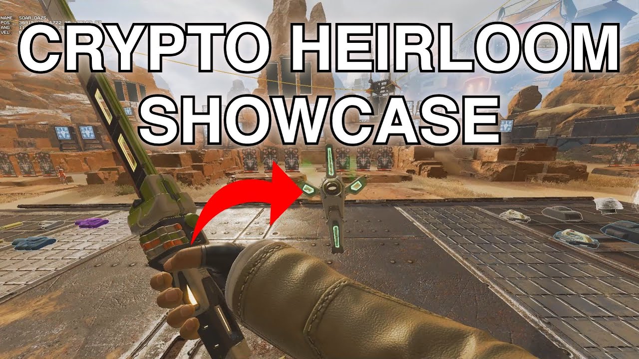 Crypto Heirloom Animations Showcase (Apex Legends Season 12 Event ...