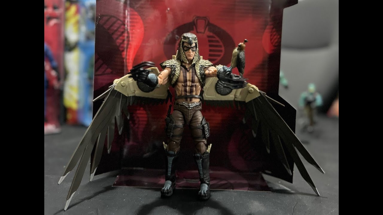 GI Joe Classified #139 Raptor and General Ledger Unboxing and Review ...