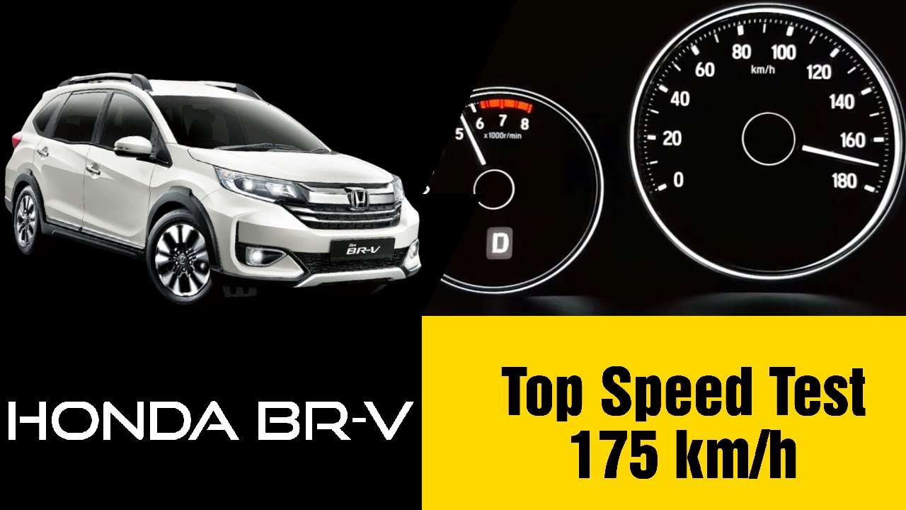 Honda BRV Top Speed Test - Acceleration 0-175 km/h - Cars Top Speed ...