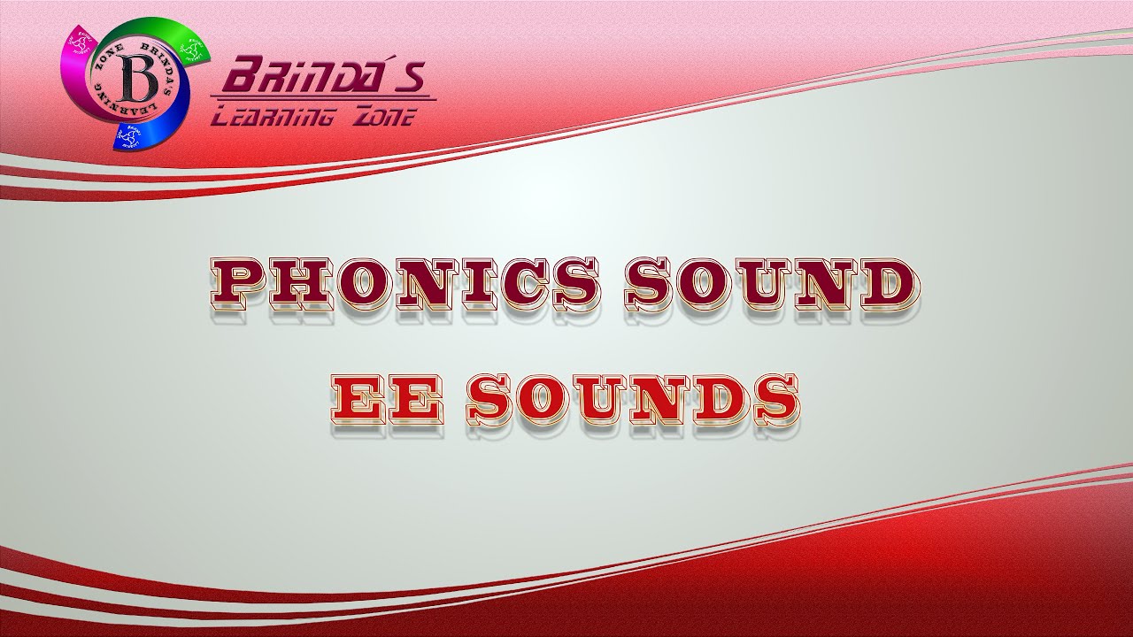 EE phonics Sound - YouTube
