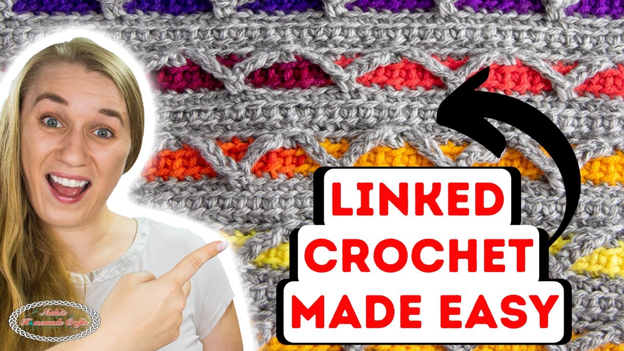 Linked Crochet Made Easy with this Crochet Party - YouTube