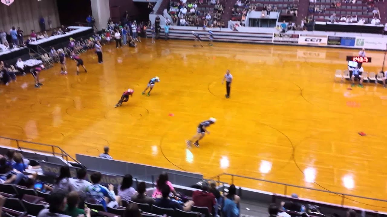 Master 4 man relay at 2014 indoor nationals - YouTube