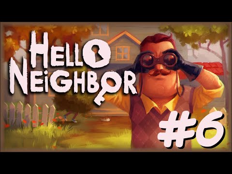 TREN RAYINA ATLADIM (Tehlikeli Oldu) | Hello Neighbor #6