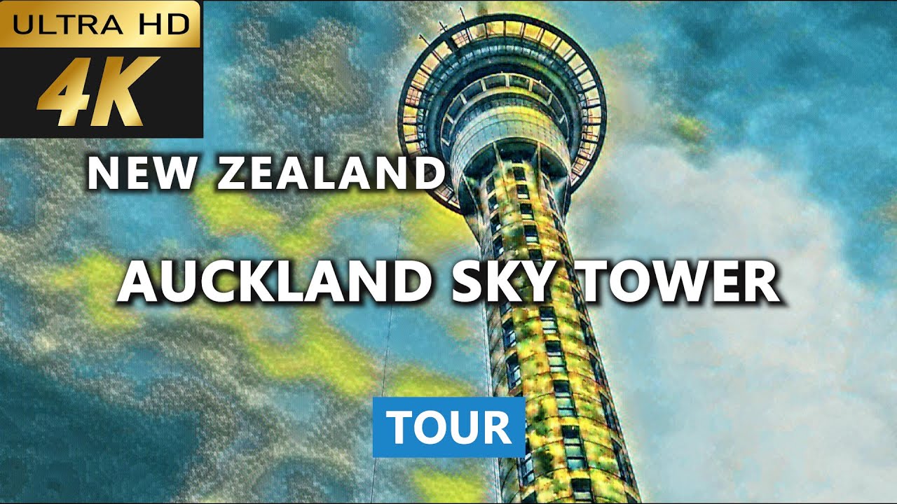 [4k] Auckland Sky Tower Tour | SkyCity Auckland | Auckland Attractions ...