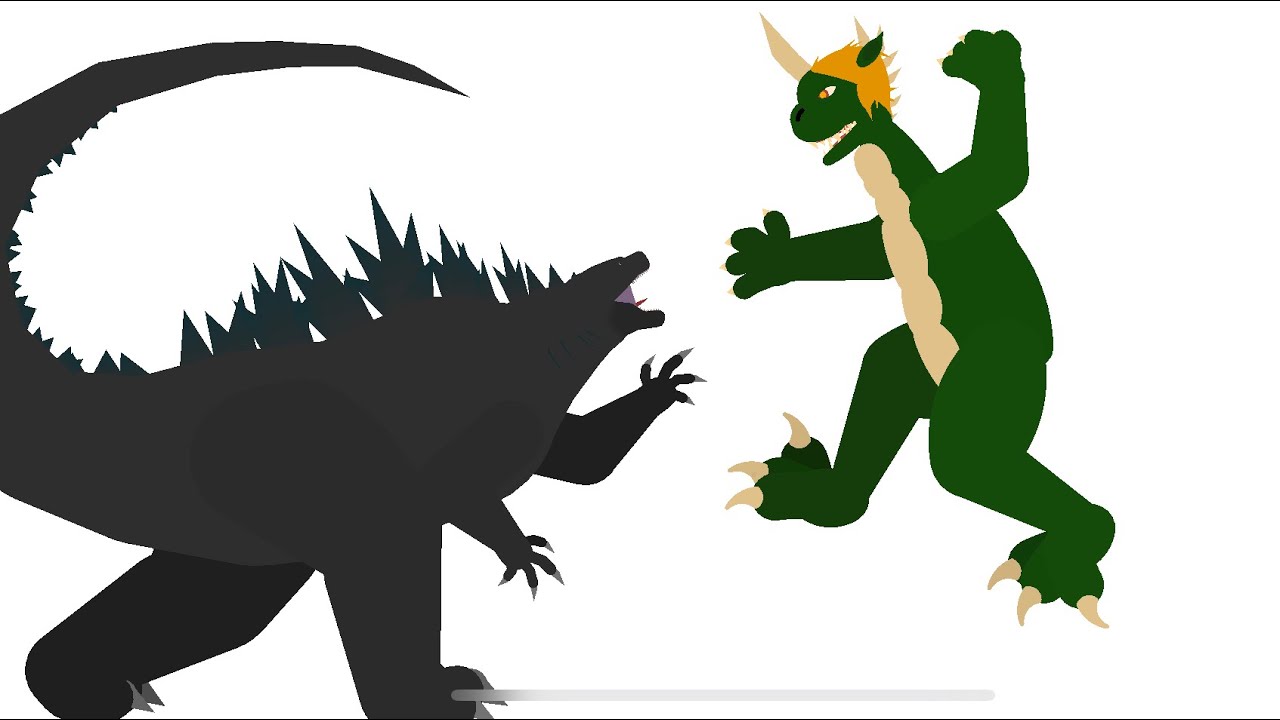 Gabara versus legendary Godzilla - YouTube